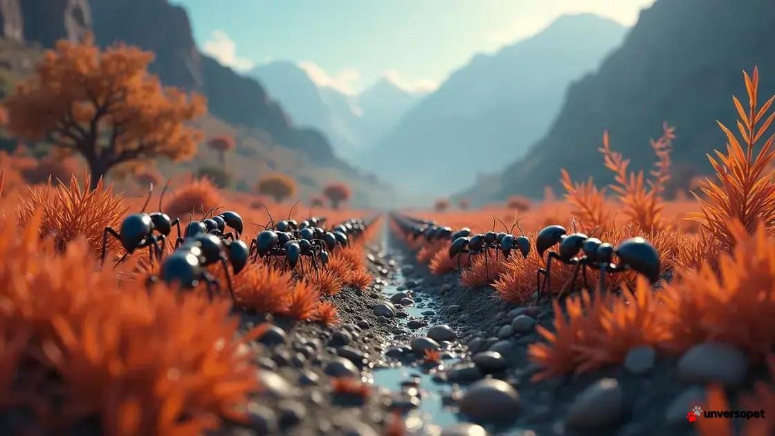 Por que as Formigas Seguem em Fila? Descubra o Mistério!